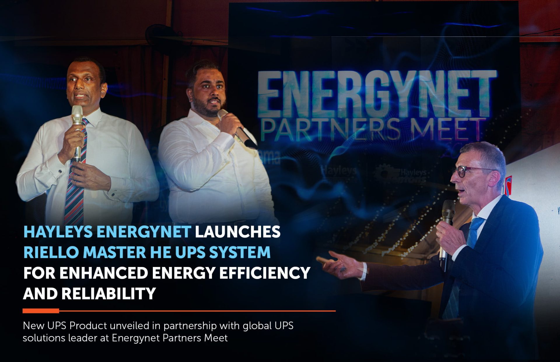 Hayleys Energynet launches Riello Master HE UPS System for enhanced ...